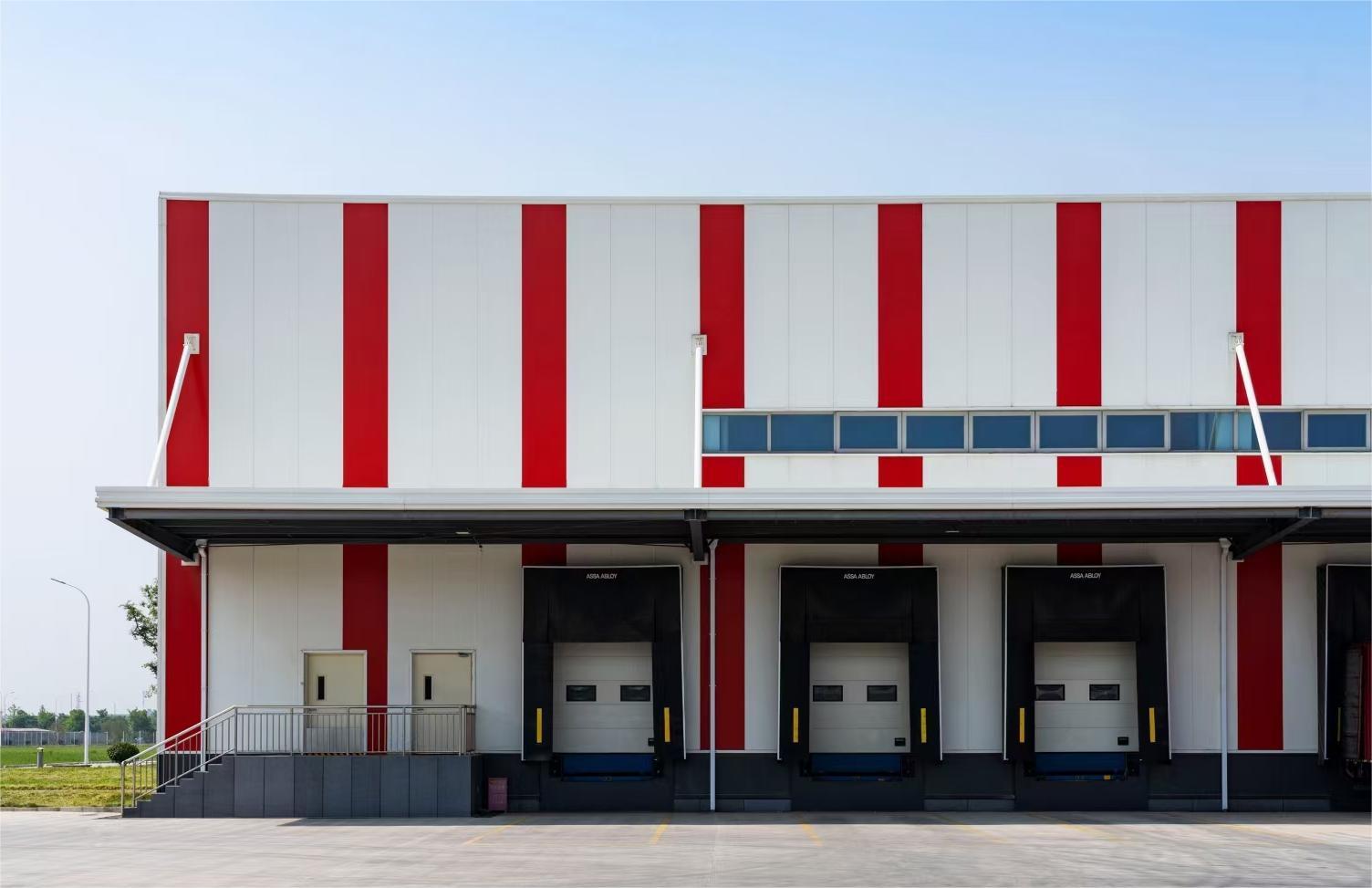 Portal Frame Prefabricated Steel Structure Warehouse For Logistics ...