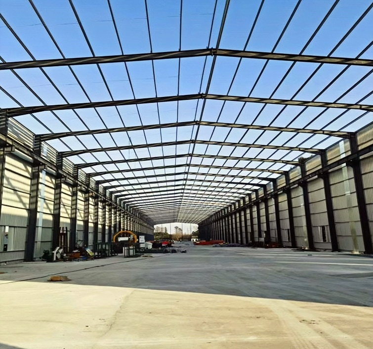 Prefabricated Steel Frame Building Warehouse Workshop Portal Frame