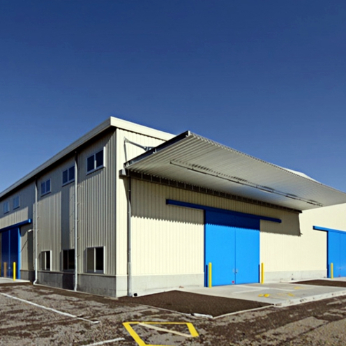 Long Span Lightweight Steel Frame Metal Buildings Enhanced Thermal ...