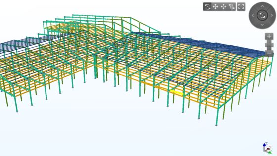 Portal Frame Easy Build Steel Frame Building Structure Modern ...