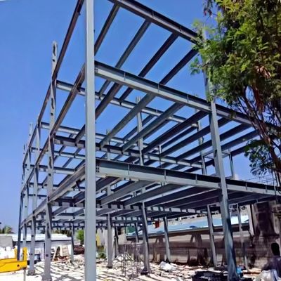 Q235B Q355B ASTM A36 High Rise Steel Structure Building For Hotels ...