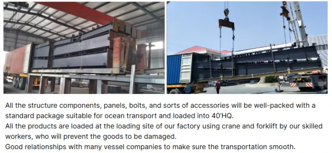 Fire Retardant Steel Grade Prefabricated Steel Structure Warehouse ...